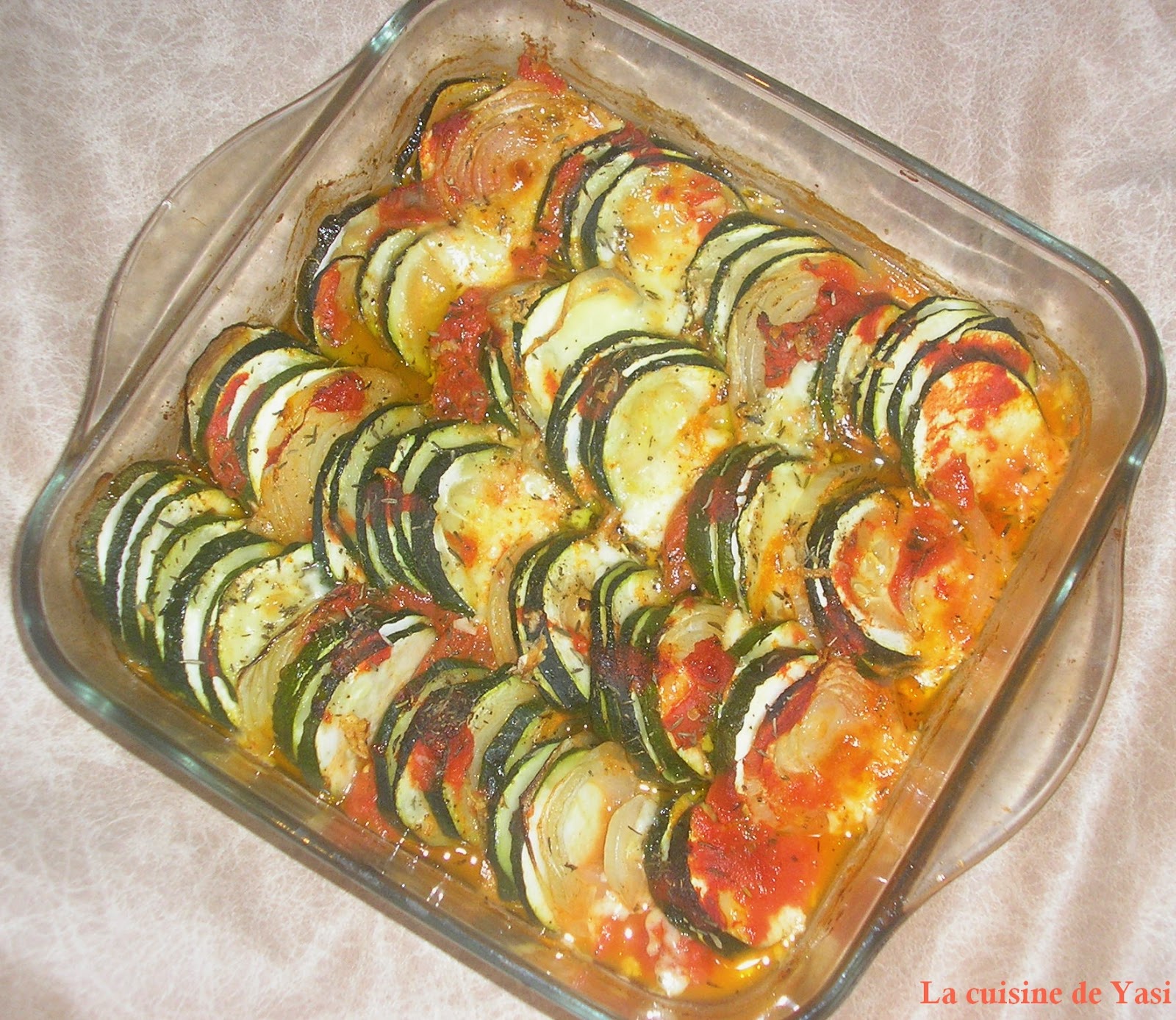 La cuisine de Yasemin: Tian de courgettes