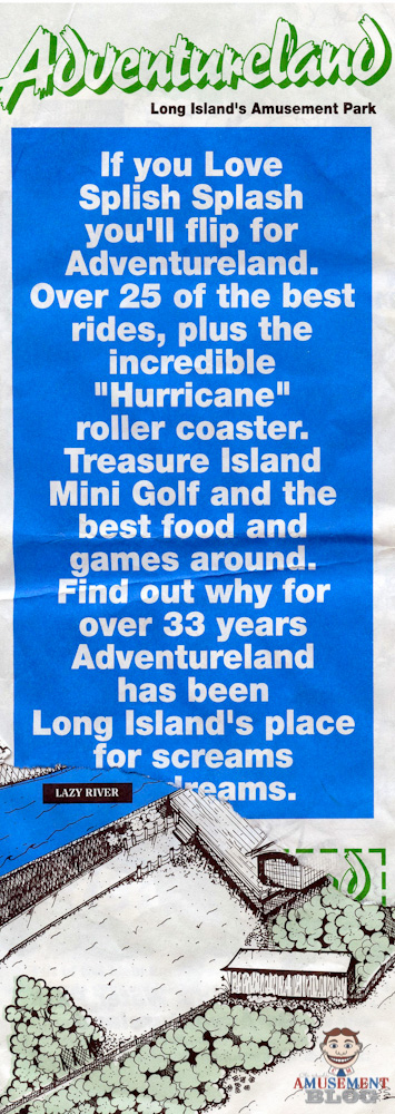 The Amusement Blog: Splish Splash Long Island 1994 Park Map
