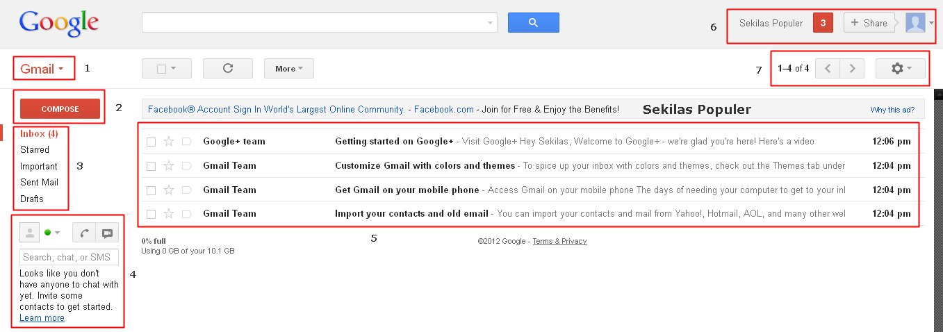 Cara Membuat Email di Gmail | Sekilas Populer