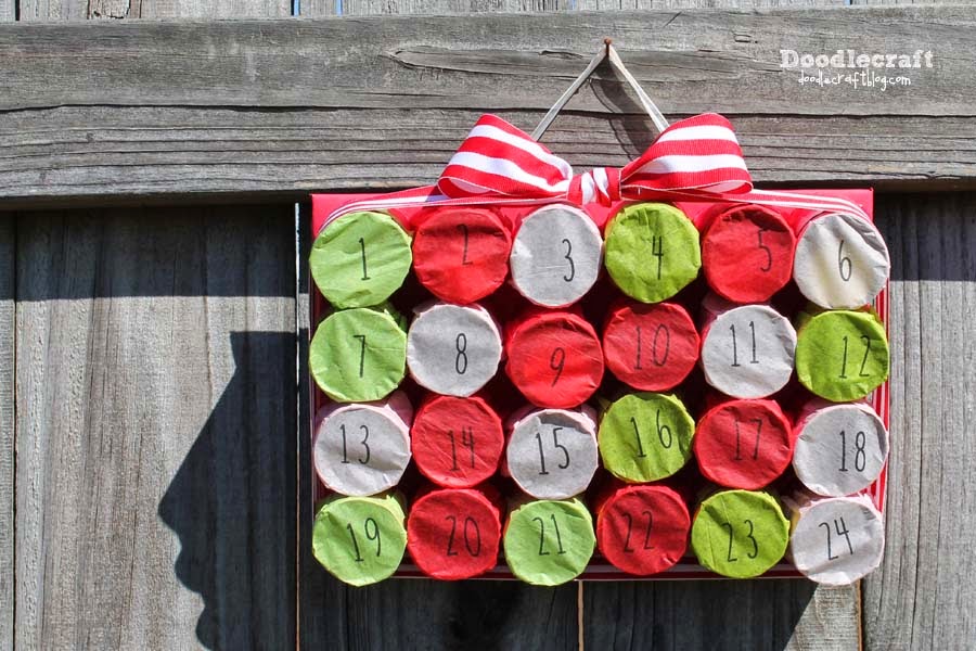 TP Roll Christmas Countdown Advent Calendar!