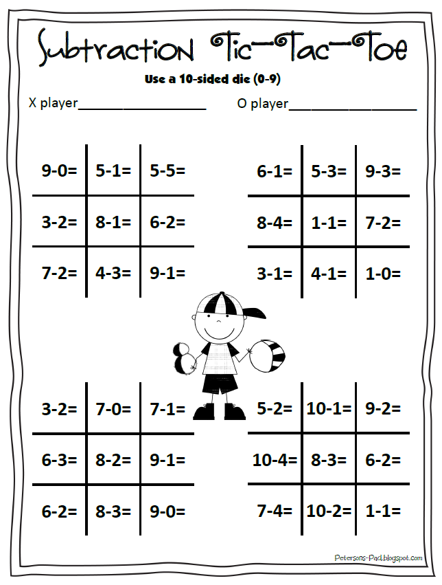 Peterson's Pad: Tic Tac Toe