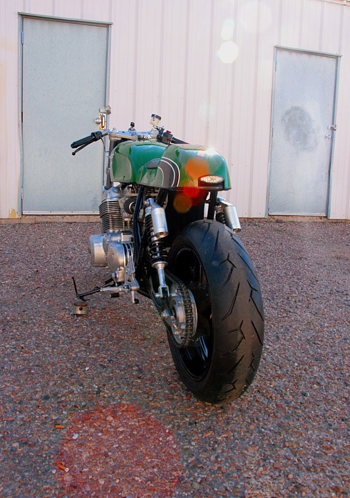 Rusty Bolt Garage CB750 - RocketGarage - Cafe Racer Magazine