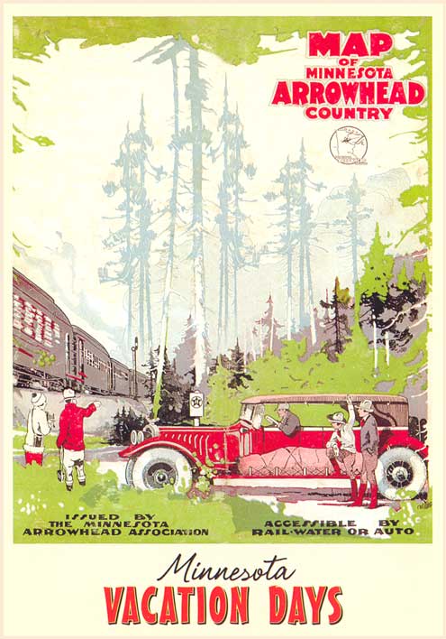 POSTCARDY: the postcard explorer: Minnesota Vacation Days