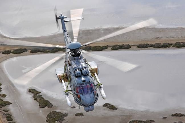 DEFENSE STUDIES: Armed EC-725 Undrgoes Flight Tests in Marignane