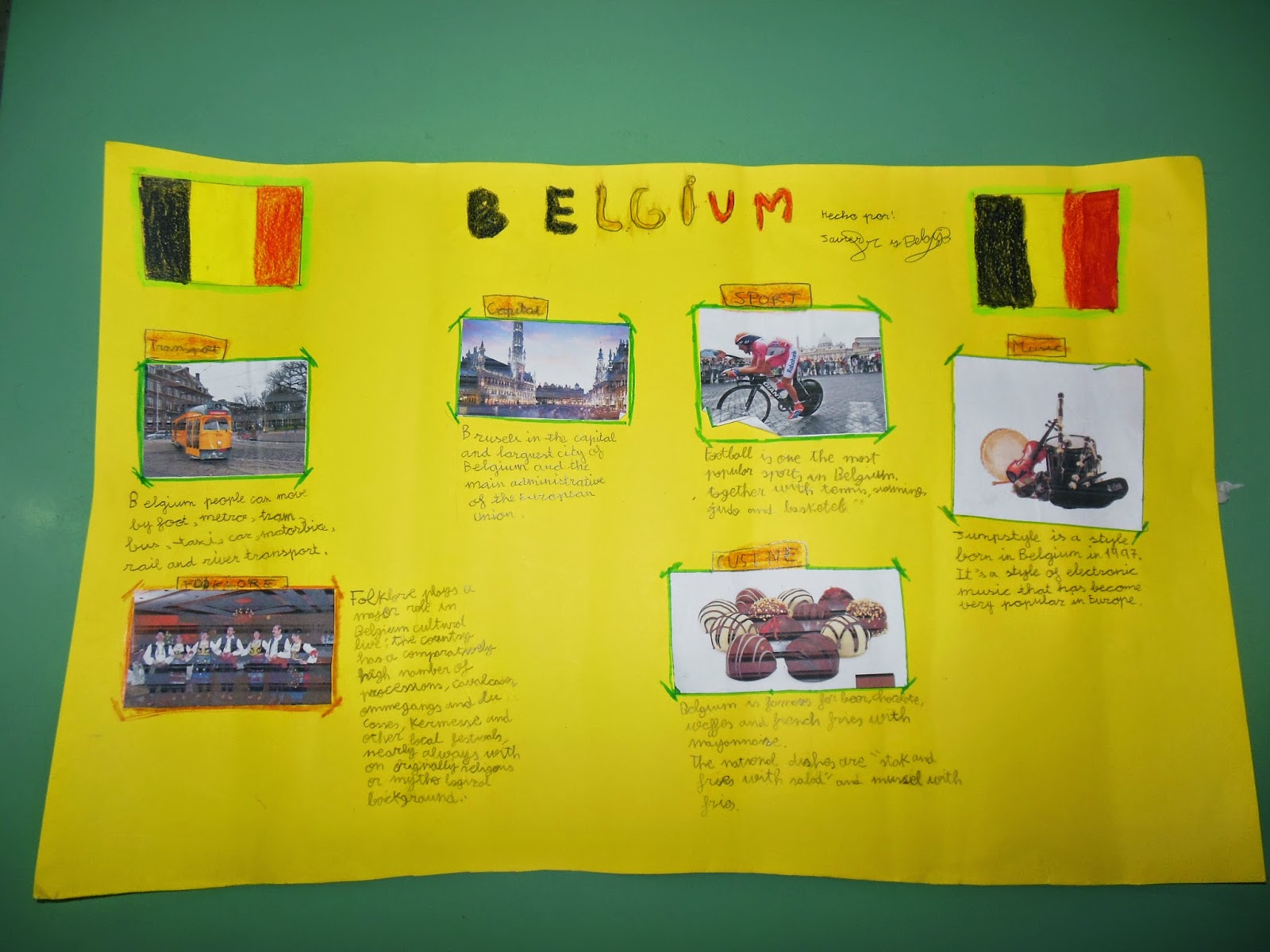 Fun English Class for 4th A: The Projects