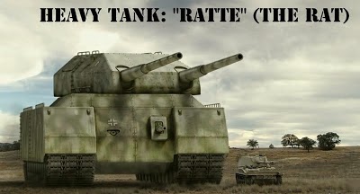 Alternative Forces of WWII : Landkreuzer P. 1000 Ratte