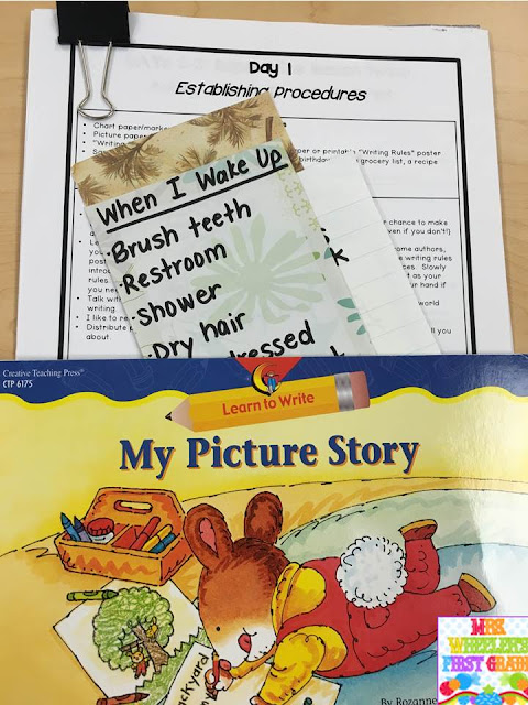 Mrs. Wheeler's First Grade Tidbits: Launching Writing Workshop