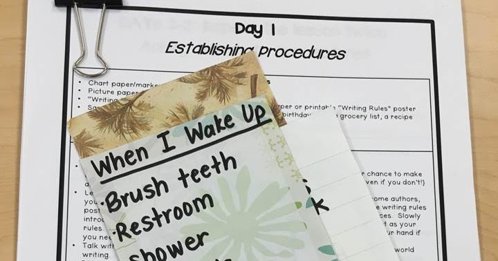 Mrs. Wheeler's First Grade Tidbits: Launching Writing Workshop