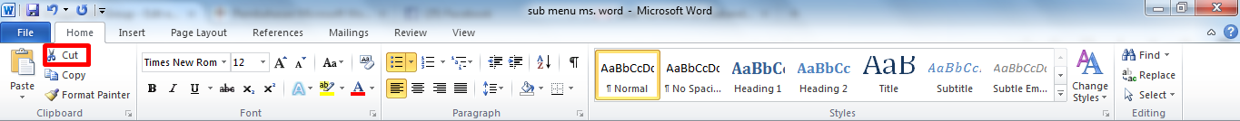 Pembahasan Microsoft Word ~ KJP Group