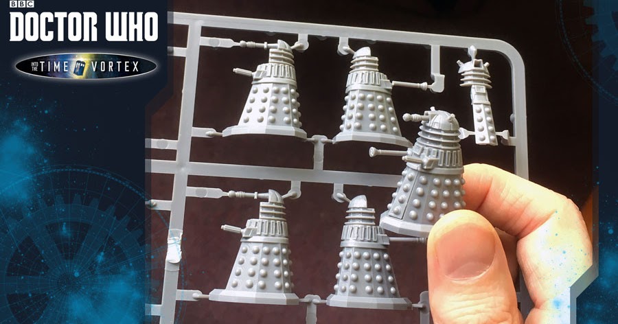 Wargame News and Terrain: Warlord Games: Doctor Who - Into the Time Vortex Plastic Dalek Sprues