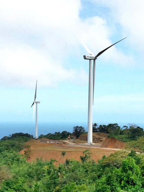 Wind Mill at Nabas, Aklan, Phillipines.: Wind Mill at Nabas Aklan