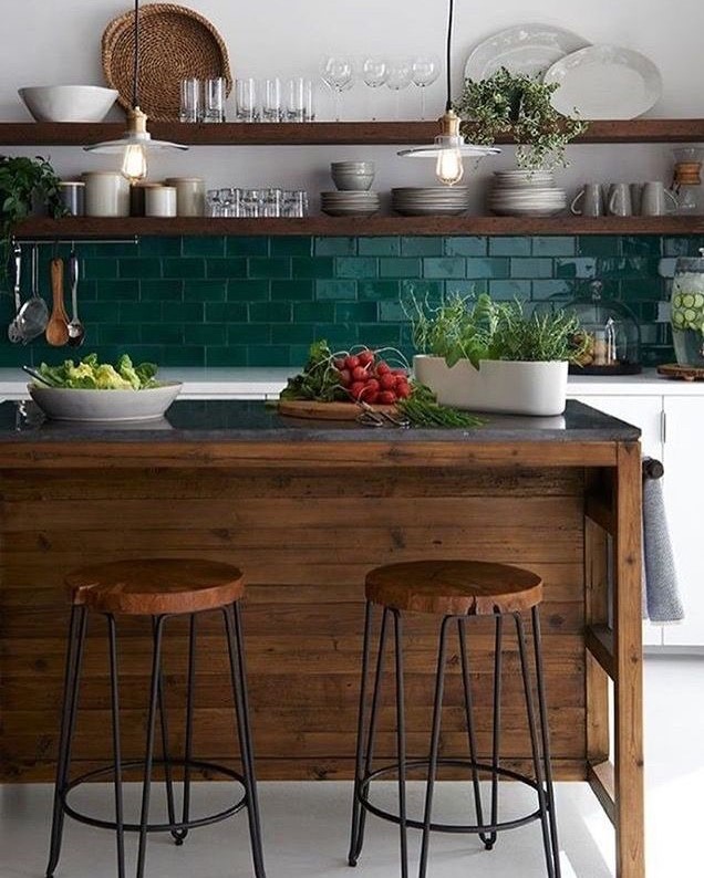 Interior inspiration - Green Kitchen