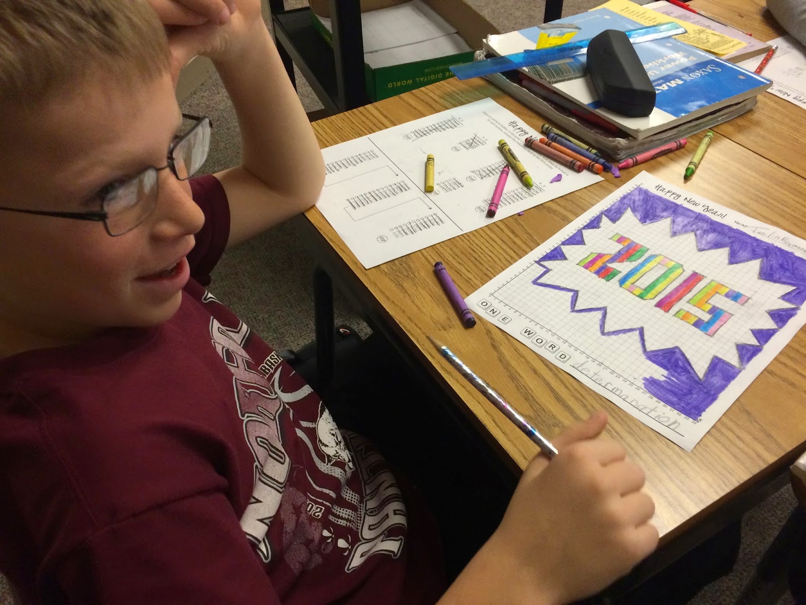 A Full Classroom: 2015 - Happy New Year!