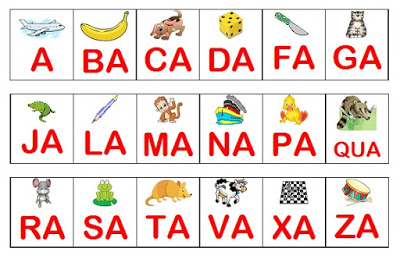 MAIS ALFABETIZAÇÃO REFORÇO.: ABACADA melhor método de alfabetização ...