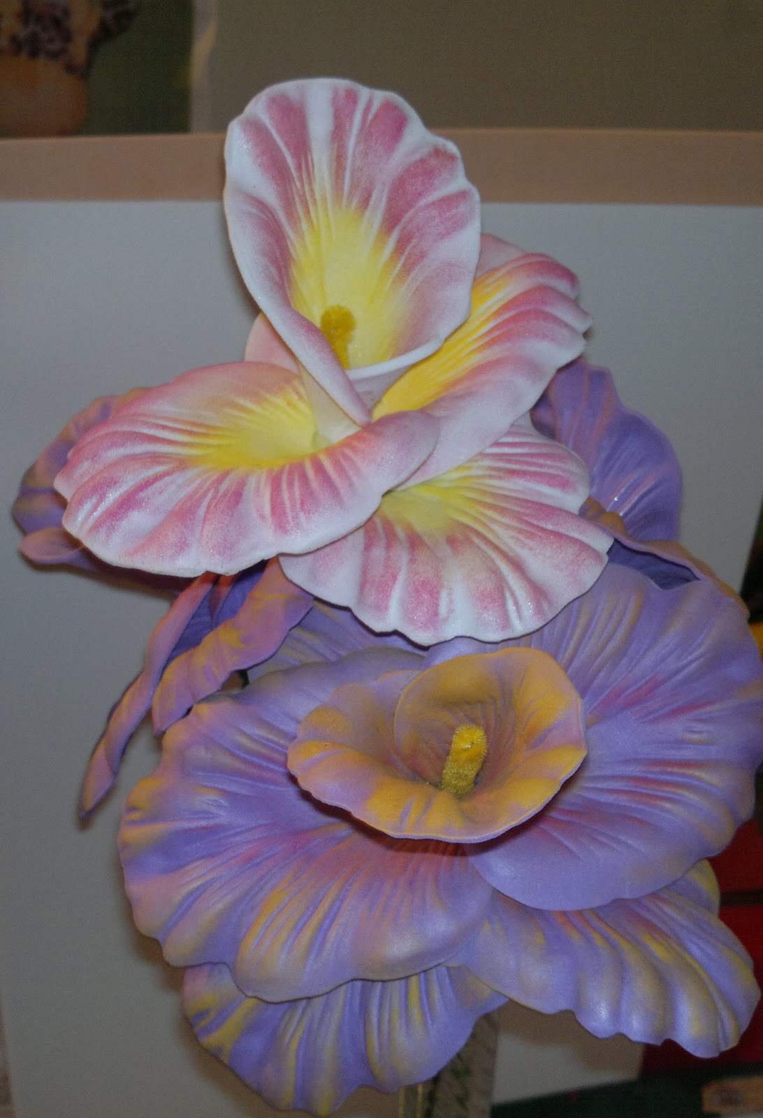 Manualidades VariedadesOffa: Flores en Foami