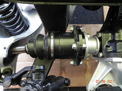 Tripp's TR6: Rear Axle / Hub Upgrade and Rear Brake Installation