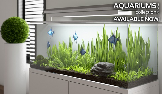 CGAxis Models Volume 24 Aquariums | Computer Graphics Daily News