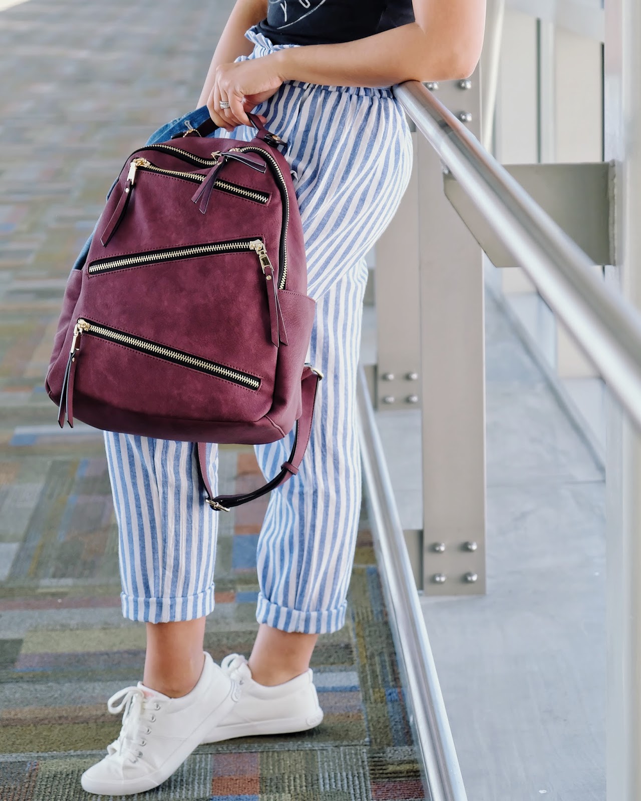 TRAVEL | What's inside my travel backpack? | BellAnachristie