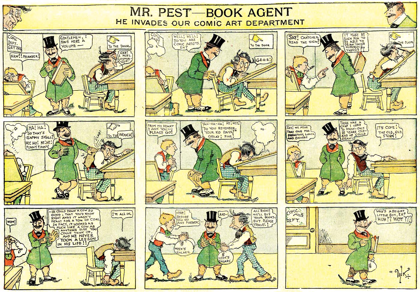 Stripper's Guide: Obscurity of the Day: Mr. Pest, Book Agent