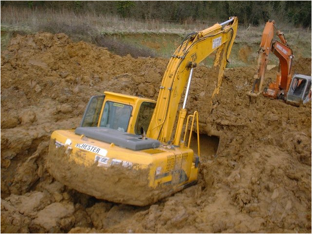 Industry Mayhem: Double Bogged Excavators