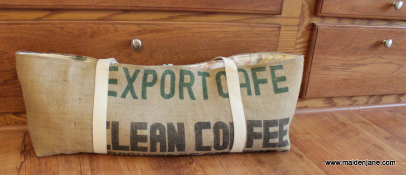 Upcycled Coffee Sack Bags | Maiden Jane