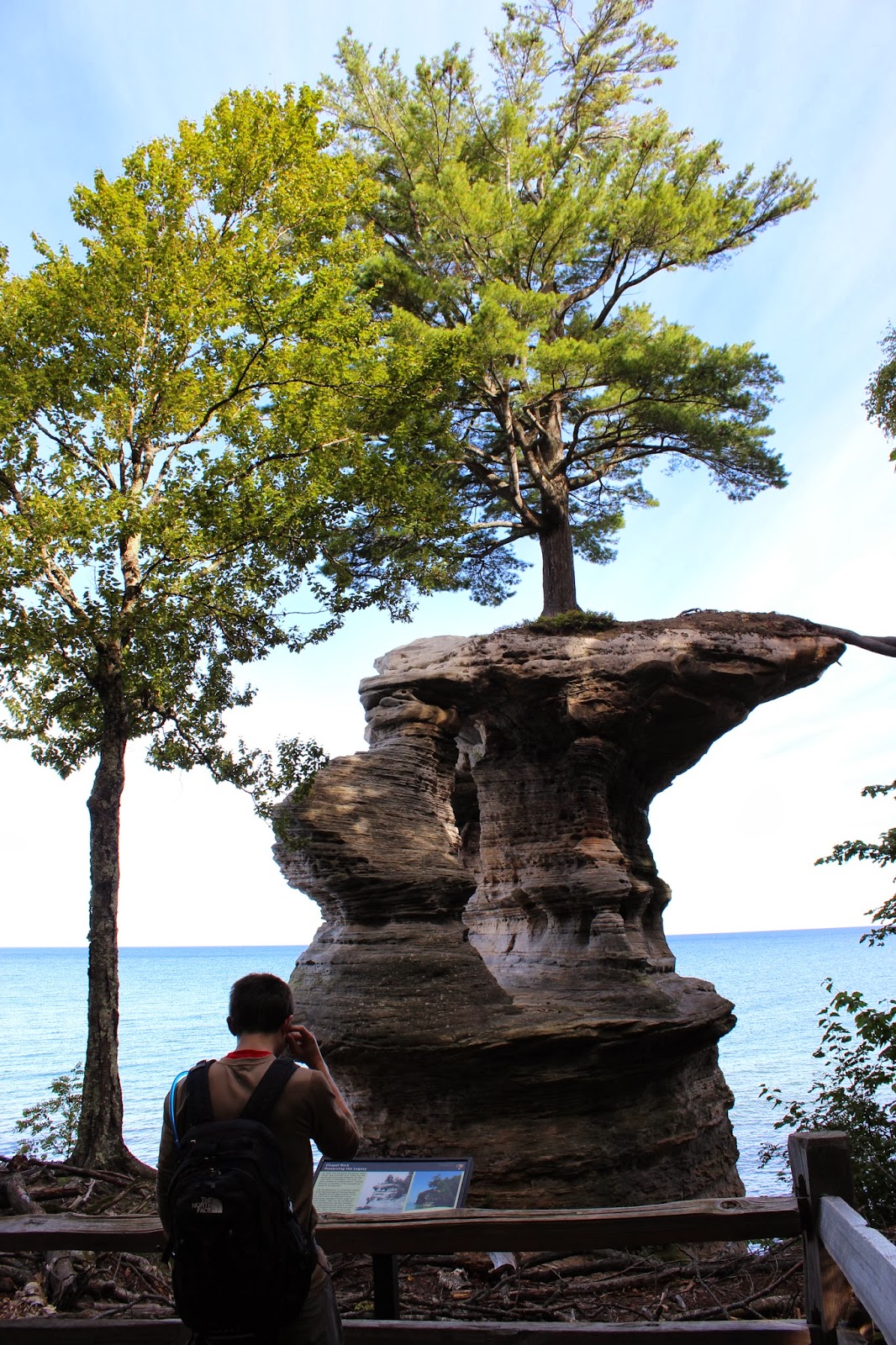 Come Along With Chong: Chapel Falls, Rock, and Beach at Pictured Rocks ...