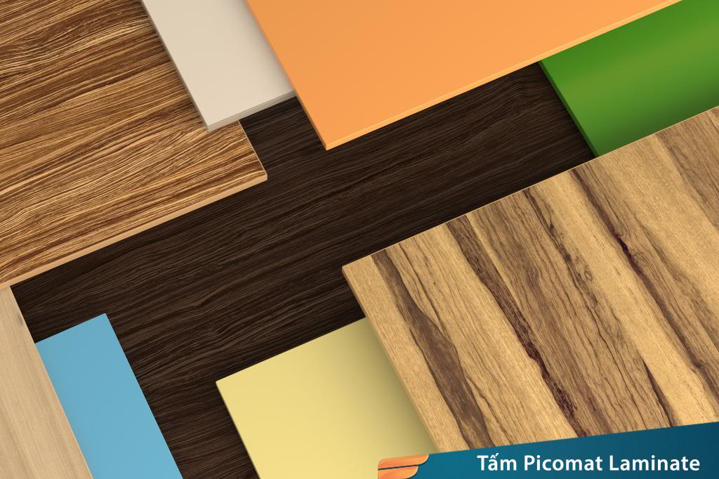 Nhựa Picomat là gì ? | Mẫu tủ bếp nhựa Picomat đẹp - Việt Phát