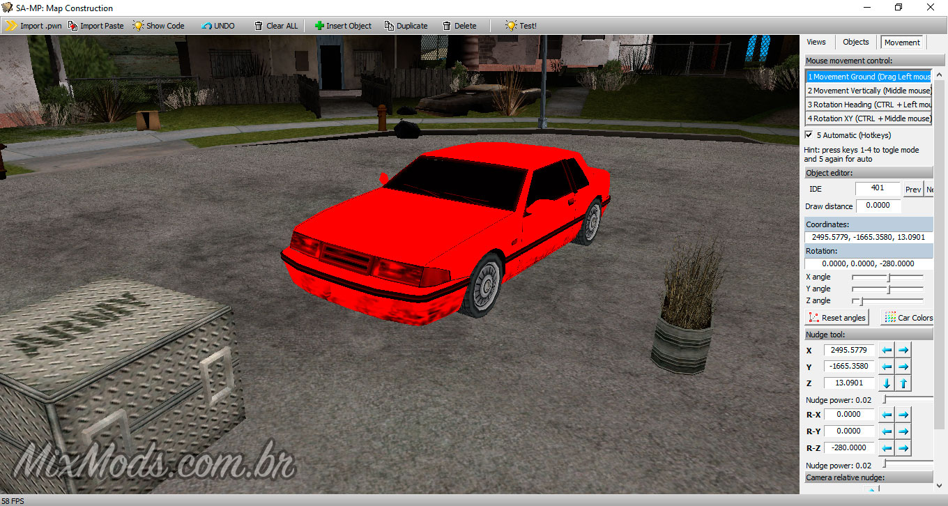 Samp Map Construction Map Editor Pawn 2 Ipl Tuto Mixmods Mods