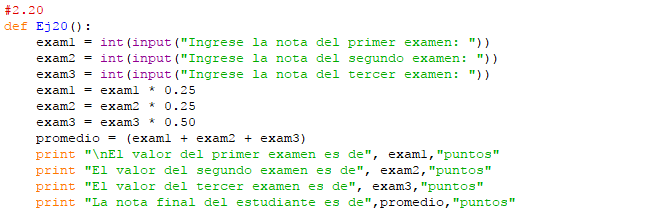 Programas en Python.