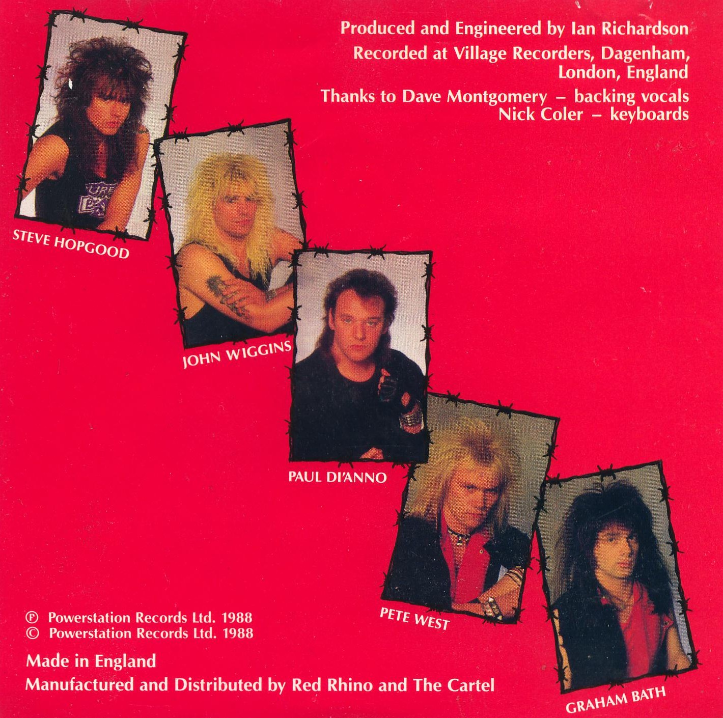 Jolly Joker`s Ohrenbalsam: PAUL Di` ANNO´S BATTLEZONE, WARCHILD- THE ...