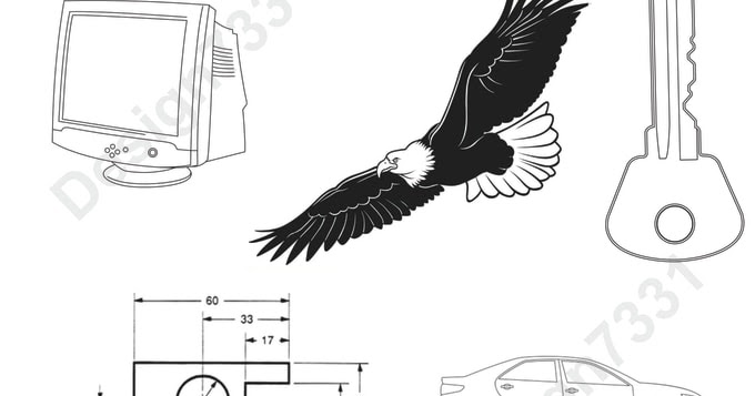 Technical Outline, Vector Outline - Image Conversion and Vector Tracing