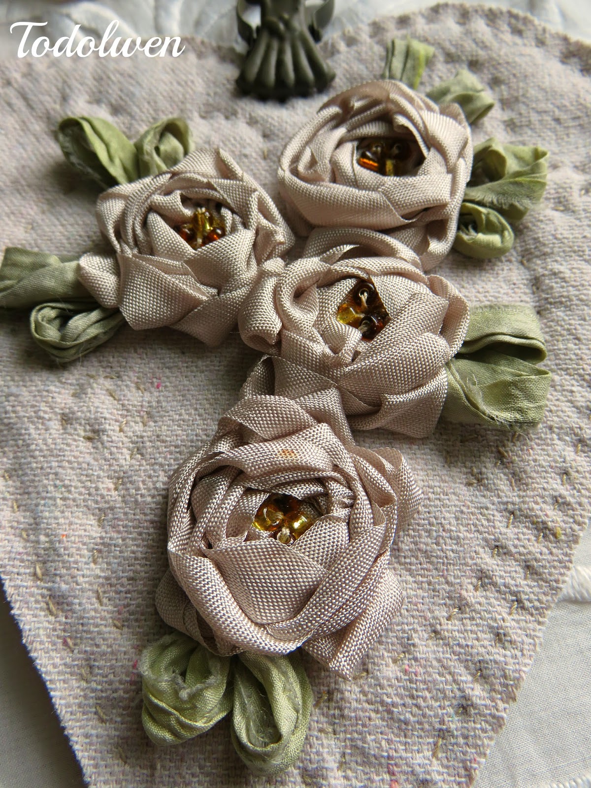 Todolwen: Drop Cloth And Roses ~ These Are A Few Of My Favorite Things