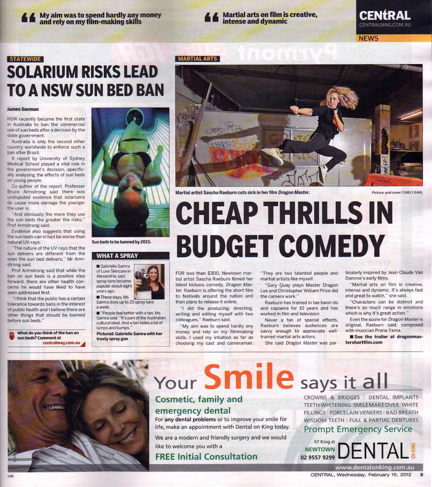 Sascha Raeburn: February 2012