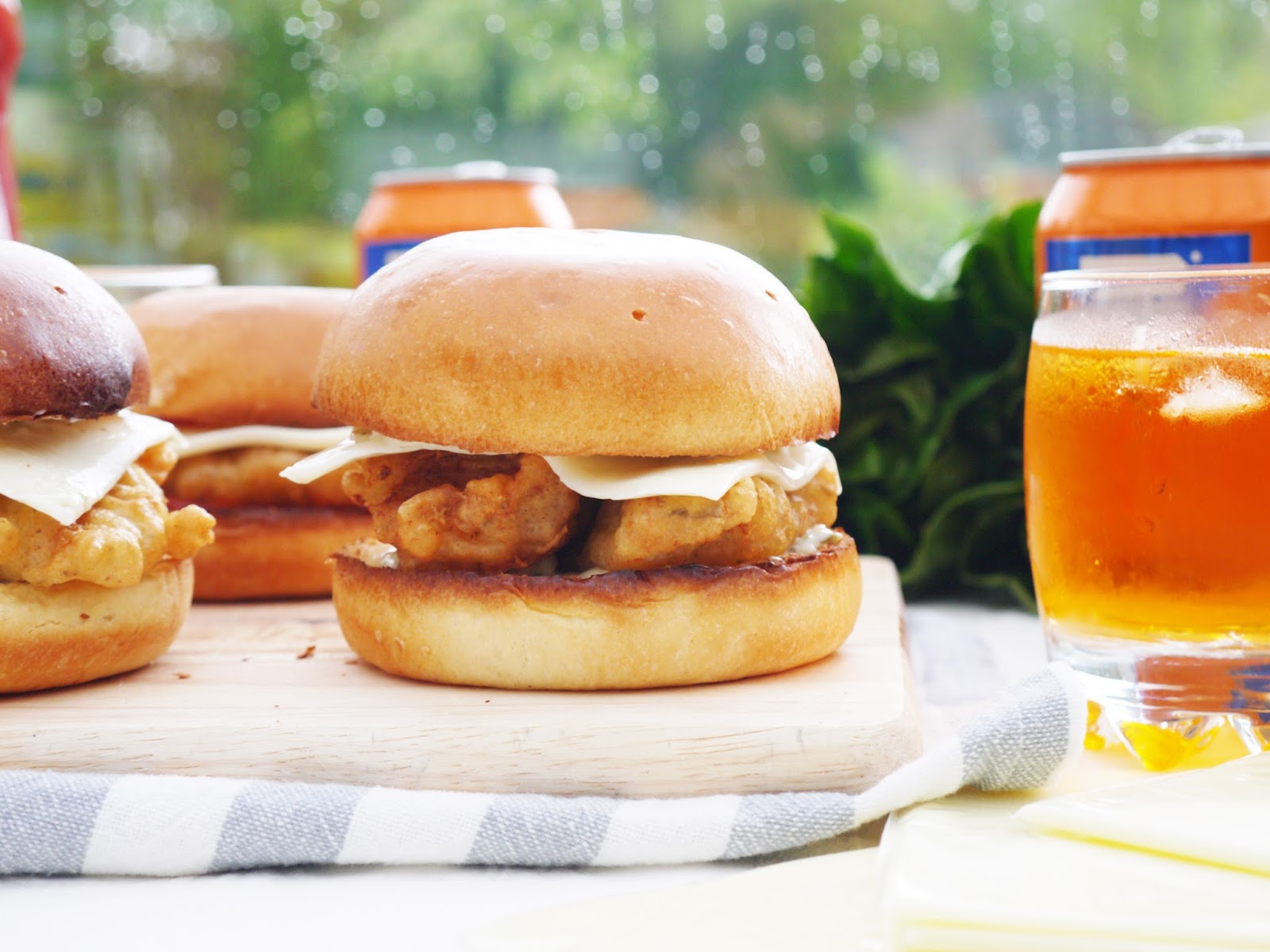 This Muslim Girl Bakes: Battered Fish Burgers.