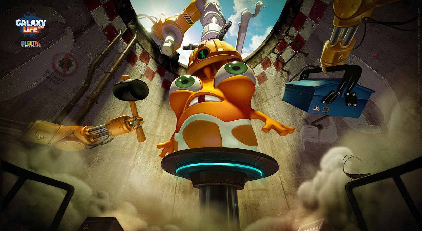 Jordi Palomé - Illustration: New wallpaper for Galaxy Life.