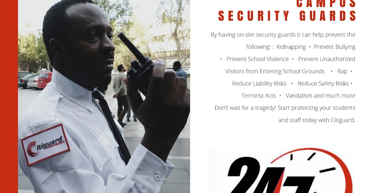 Security Guard Company Los Angeles : UNIVERSITY CAMPUS SAFETY AND ...