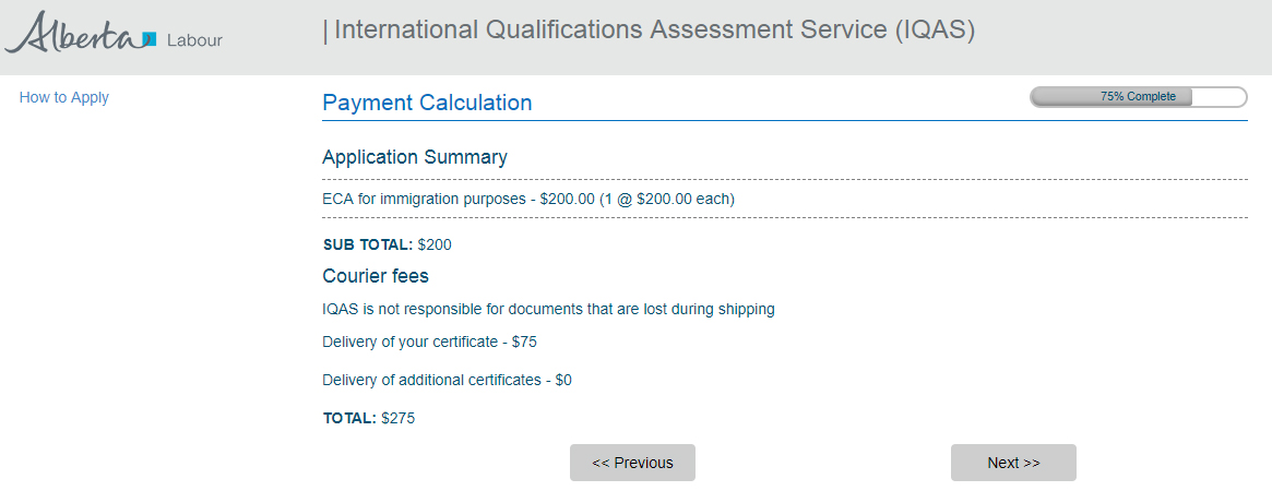 katepaquete: IQAS Application