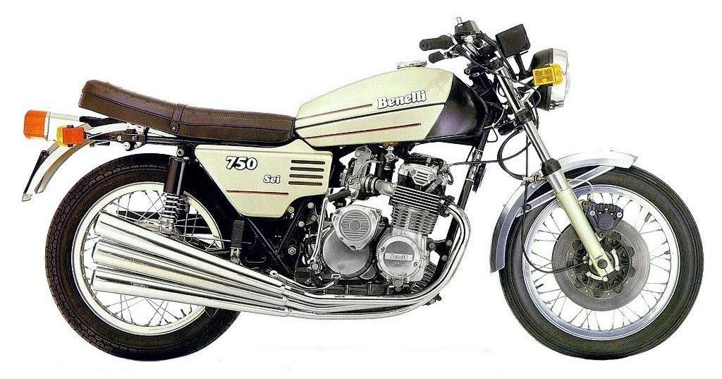 motomatin projektit: Benelli 750 Sei historiaa (Valmistusmäärät)