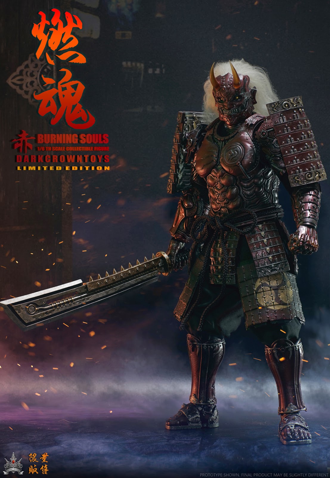 toyhaven: DARKCROWNTOYS 1/6th “BURNING SOULS” series “Crimson” Cyborg ...