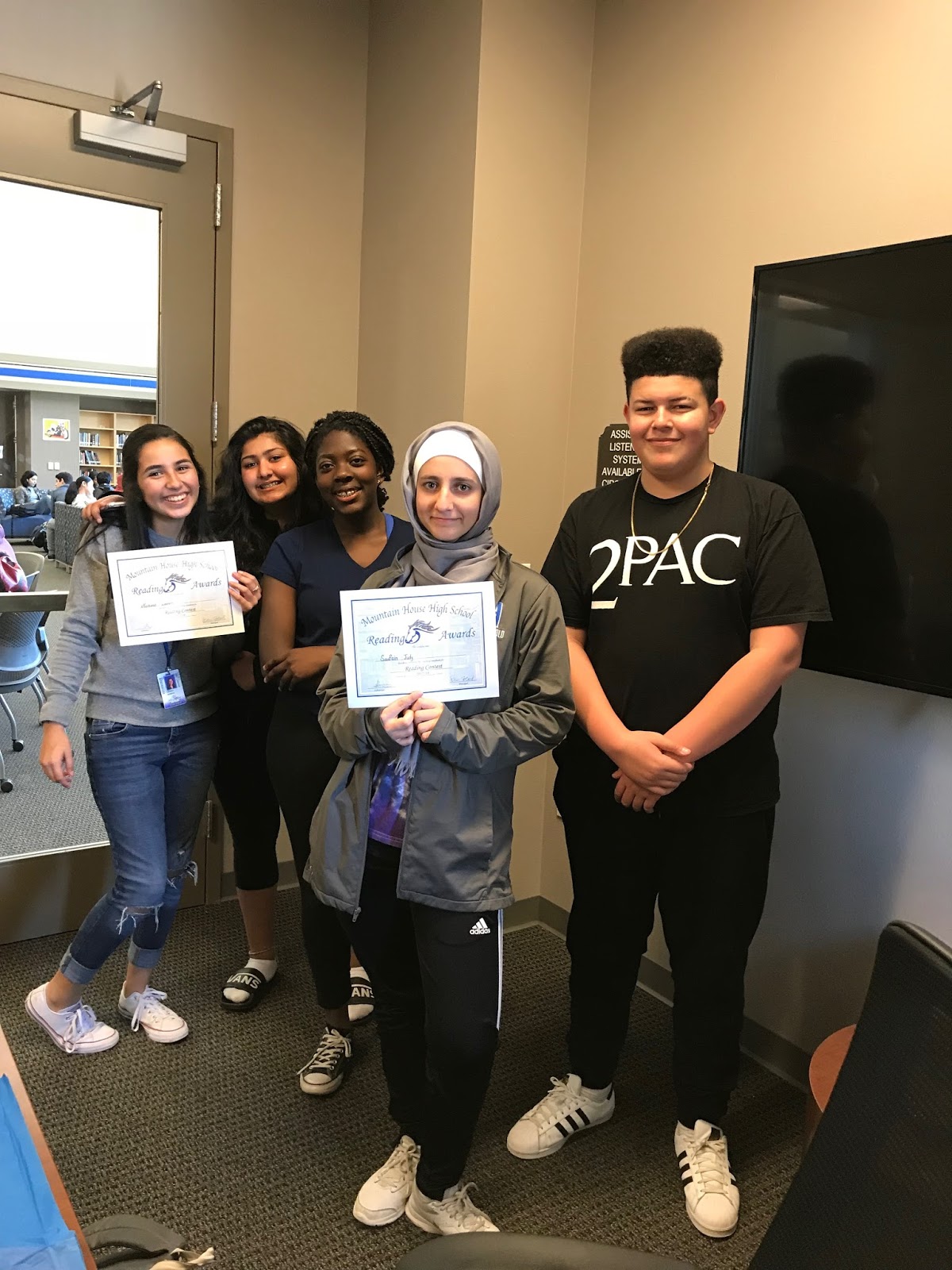 The MHHS Mustang Messenger: Reading Contest Winners