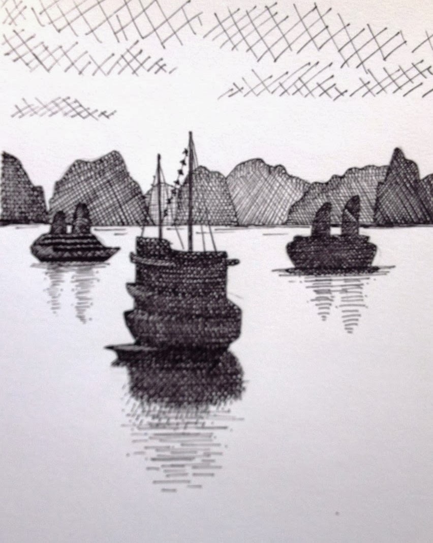 Tania McCartney Blog: #illo52weeks - week 8: cross hatching