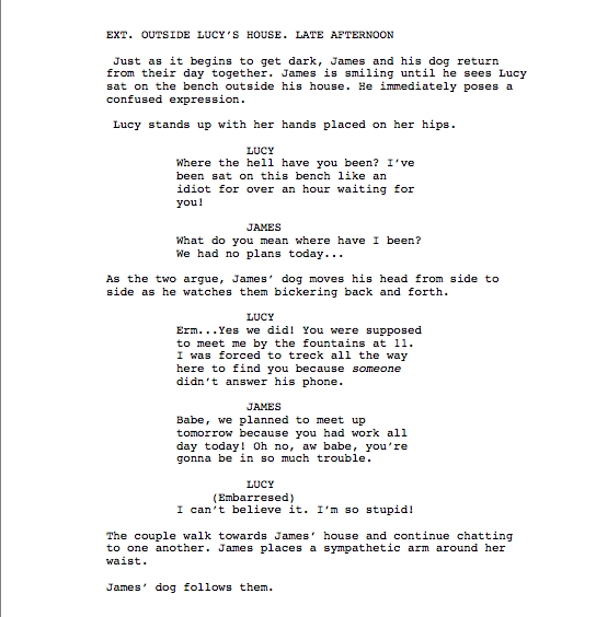 Cinematography: Pre-Production Documents