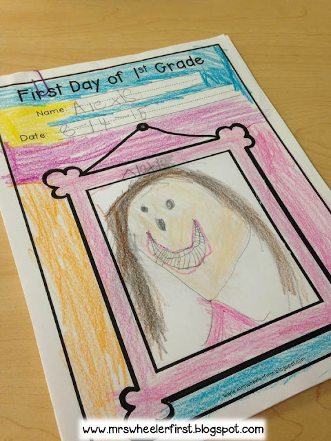 Mrs. Wheeler's First Grade Tidbits: First Day in 1st Grade!