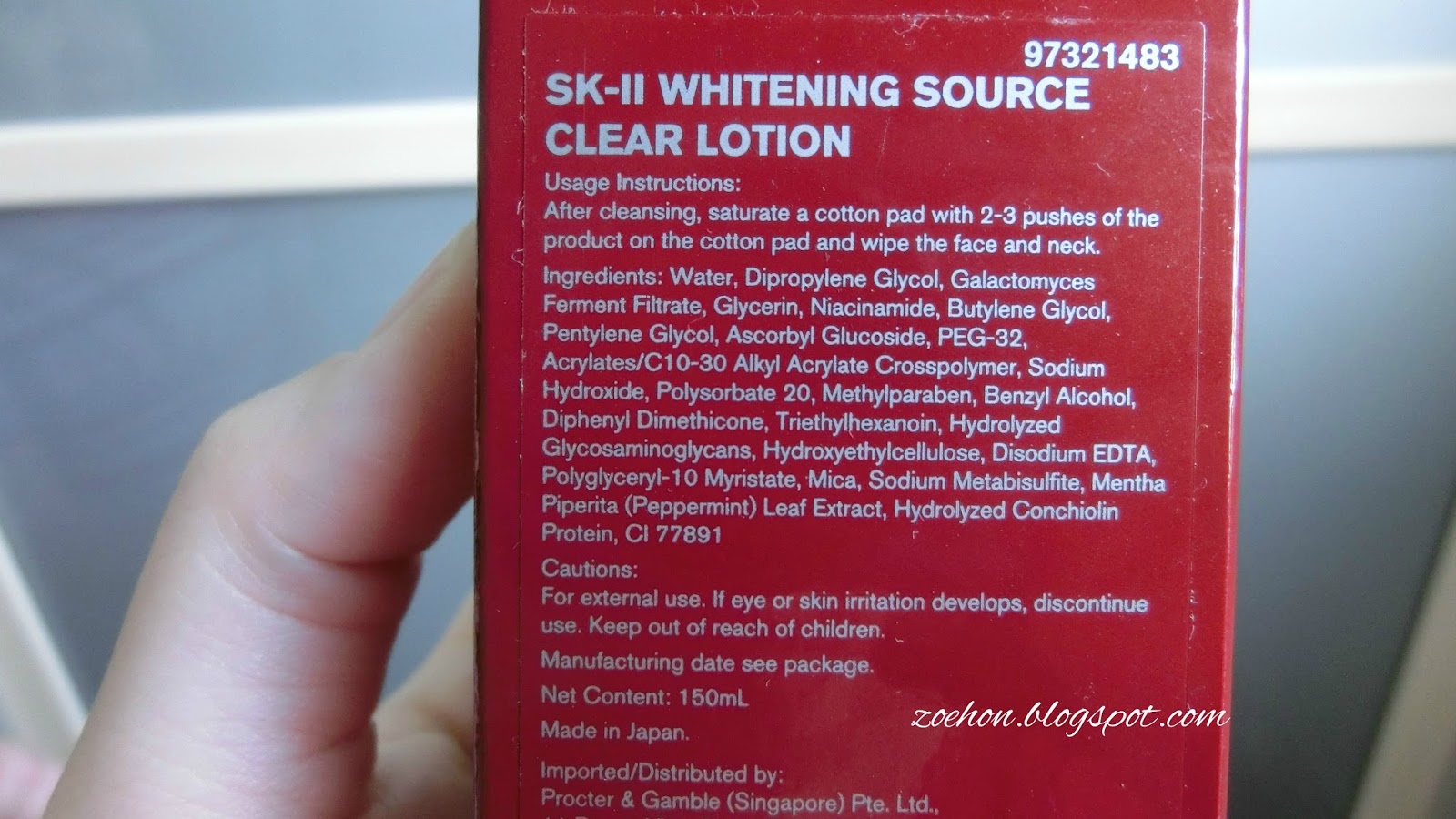 Review - SK-II Toner / Lotion - Facial Treatment Clear lotion ...