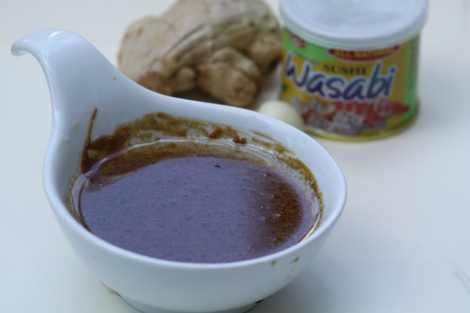 Pots and Frills: Wasabi Marinated Steak--Just Before Grilling Season