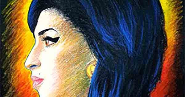 Amy Winehouse pastel y acrilica Juli Rossi