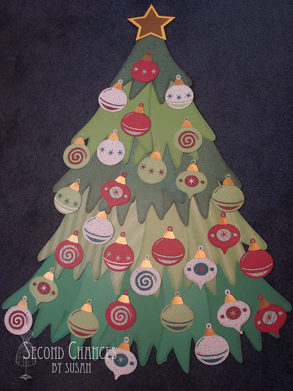 Second Chances by Susan: Mailable Christmas Tree