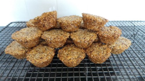 Mini Oat and Multiseed Bites - Geoff's Baking Blog