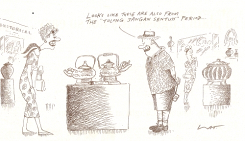 doubleREDapples: "LAT" The Malaysia Cartoonist