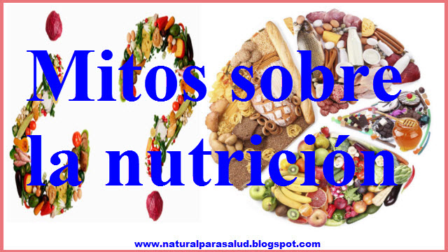 Mitos sobre la nutrición Mitos sobre la nutrición